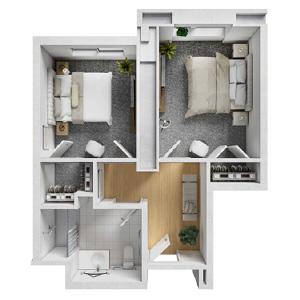 The Trousdale: Floor Plans - Eskaton
